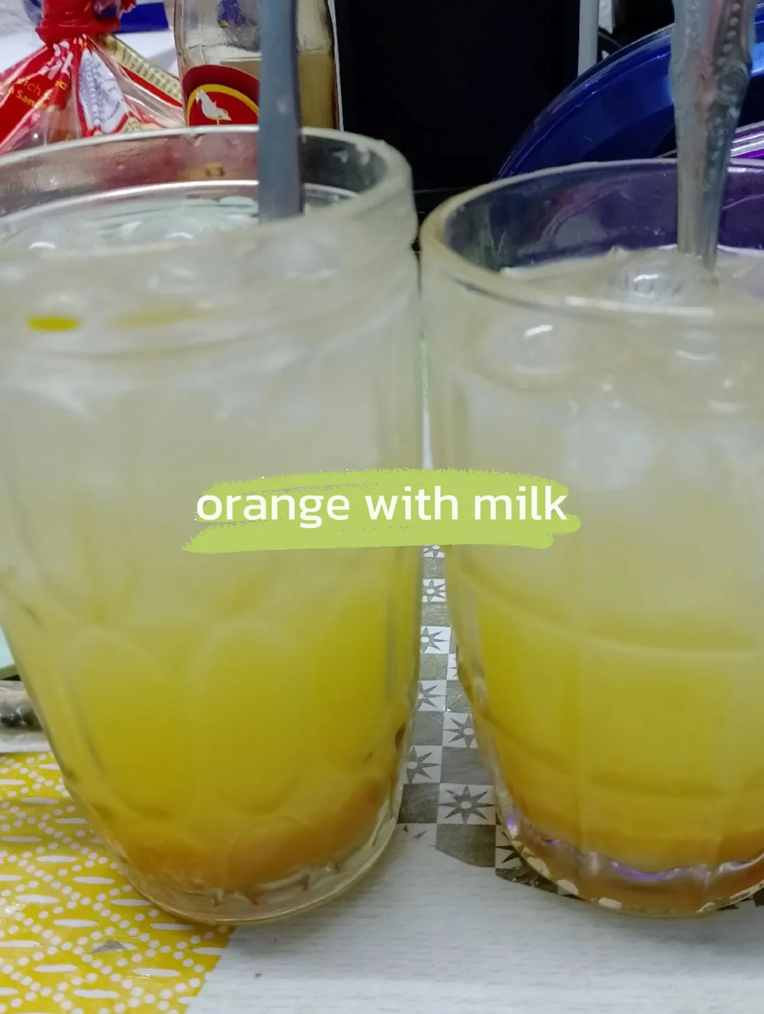 orange with milk | Galeri disiarkan oleh Bella Ase | Lemon8