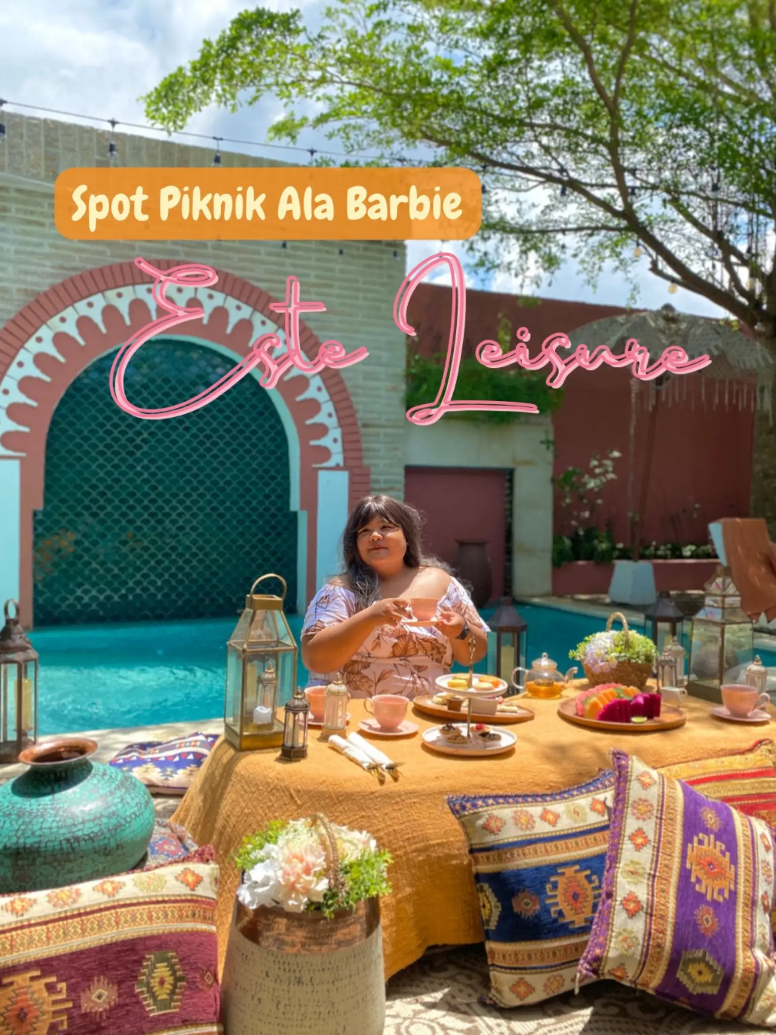 Piknik ala barbie di Bali | แกลเลอรีที่โพสต์โดย Natalia | Lemon8