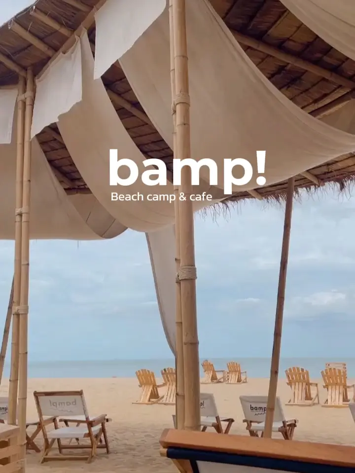 bamp! คาเฟ่ริมหาดหัวหิน | วิดีโอที่เผยแพร่โดย kputt_ | Lemon8