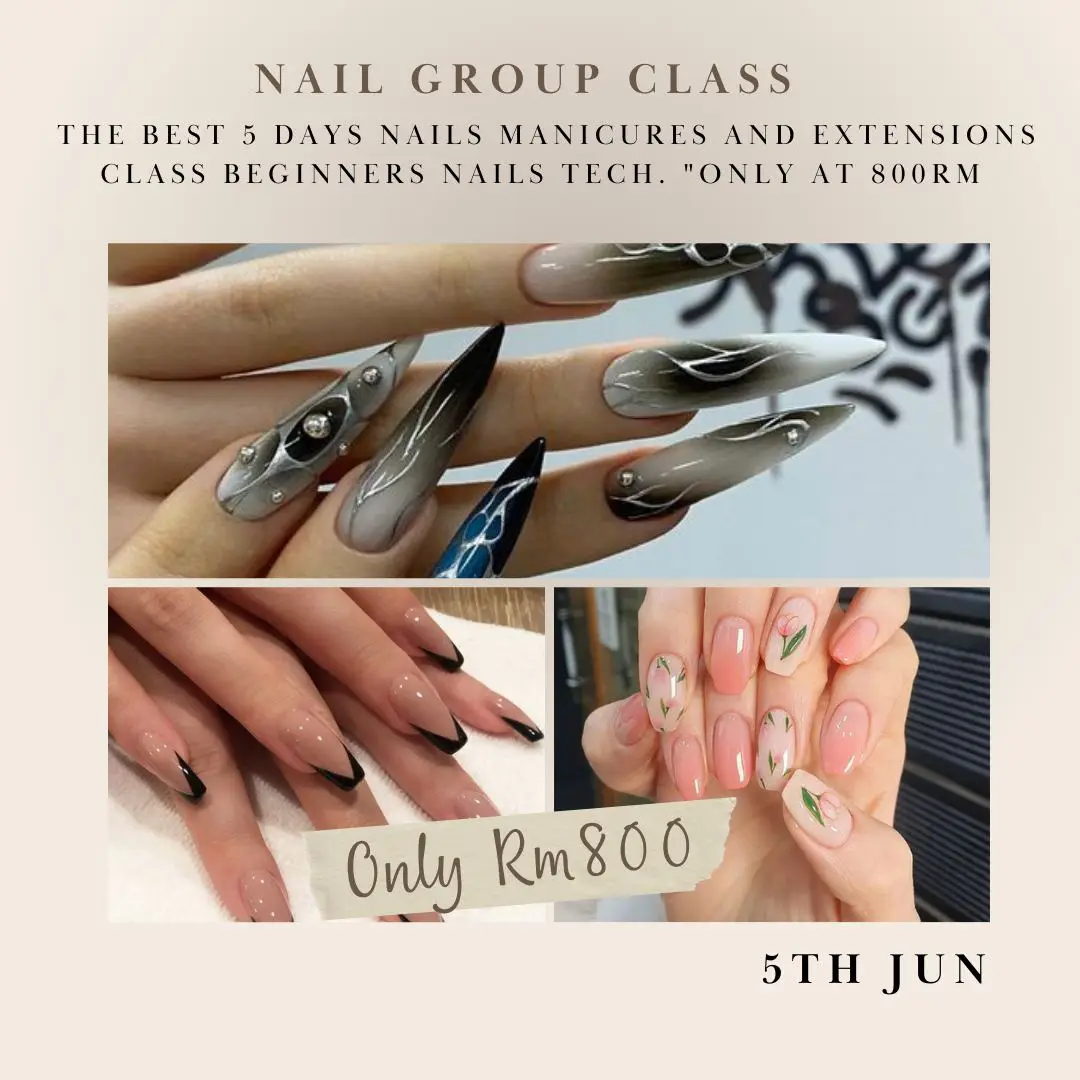 Nails courses Only Rm 800 | Galeri disiarkan oleh Seng Pan ra | Lemon8