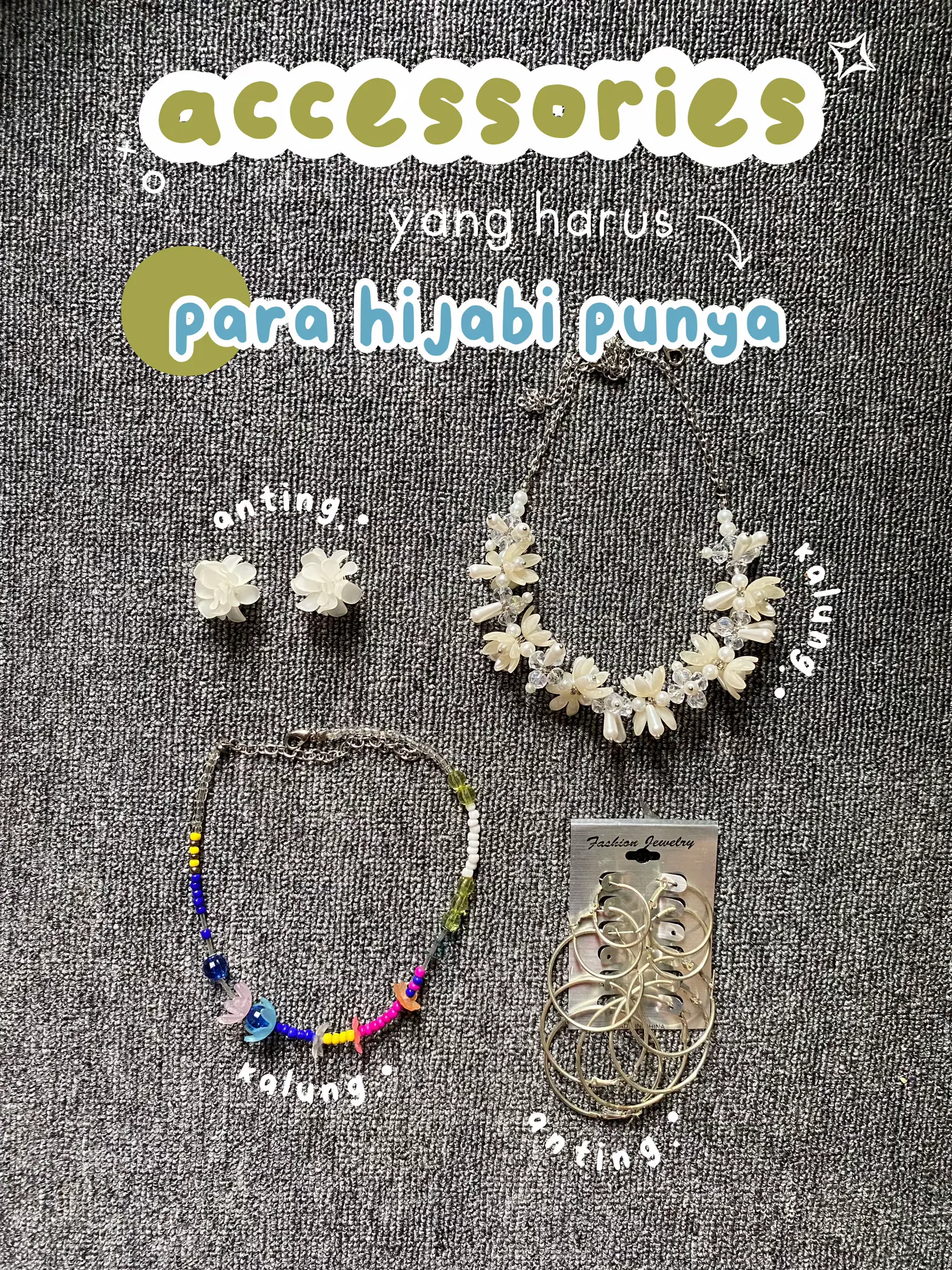 ACCESSORIES YANG PARA HIJABI HARUS PUNYA💓 💯 | Galeri diposting oleh ...