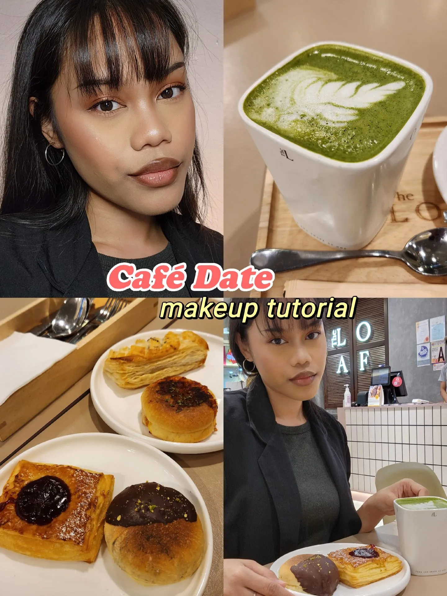 Café Date Makeup ☕️ | Video diterbitkan oleh famfarah | Lemon8