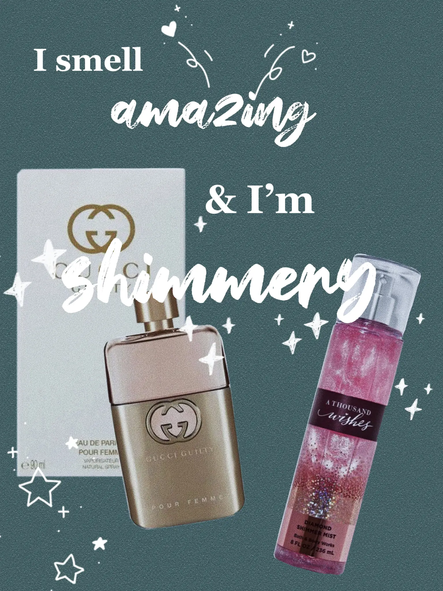 All day perfume combo + shimmery glitter skin | แกลเลอรีที่โพสต์โดย ...