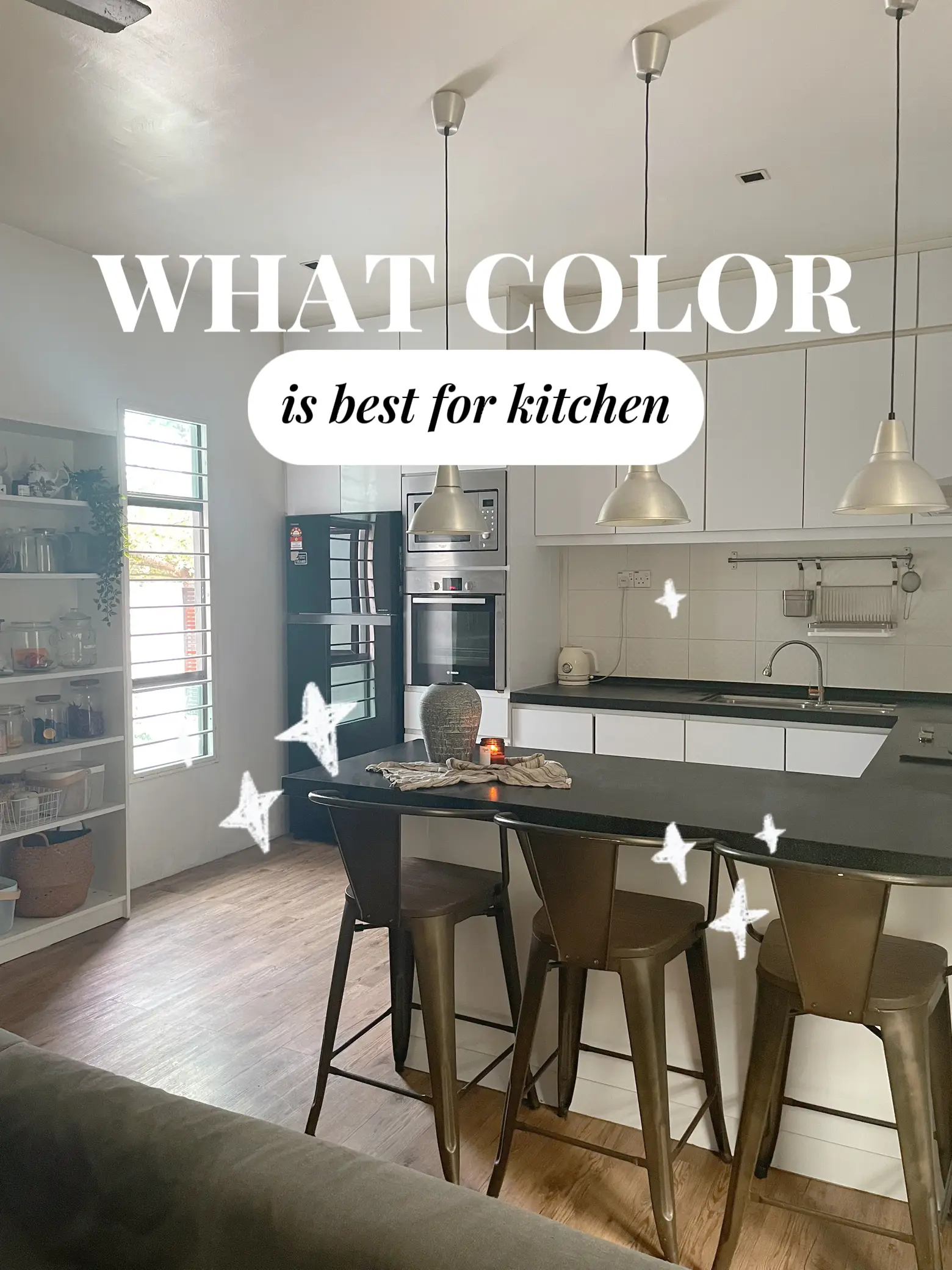 WHAT COLOR IS THE BEST FOR KITCHEN 🖤 | Galeri disiarkan oleh ...