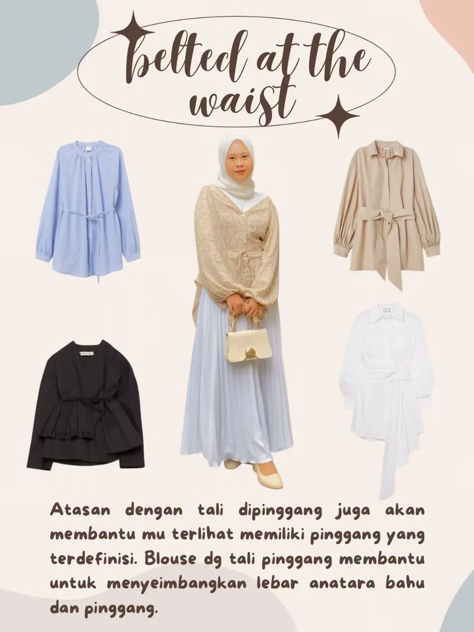 4 JENIS ATASAN YANG COCOK UNTUK INVERT TRIANGLE! | Galeri diposting ...