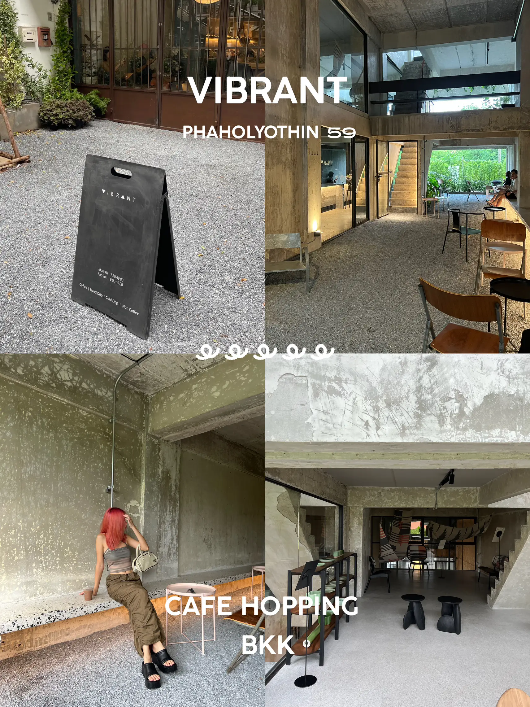 CAFE HOPPING I คาเฟ่สุดเท่ห์ สไตล์ Loft ย่านพหลโยธิน☕️🏡 | แกลเลอรีที่โพสต์โดย cherngam | Lemon8