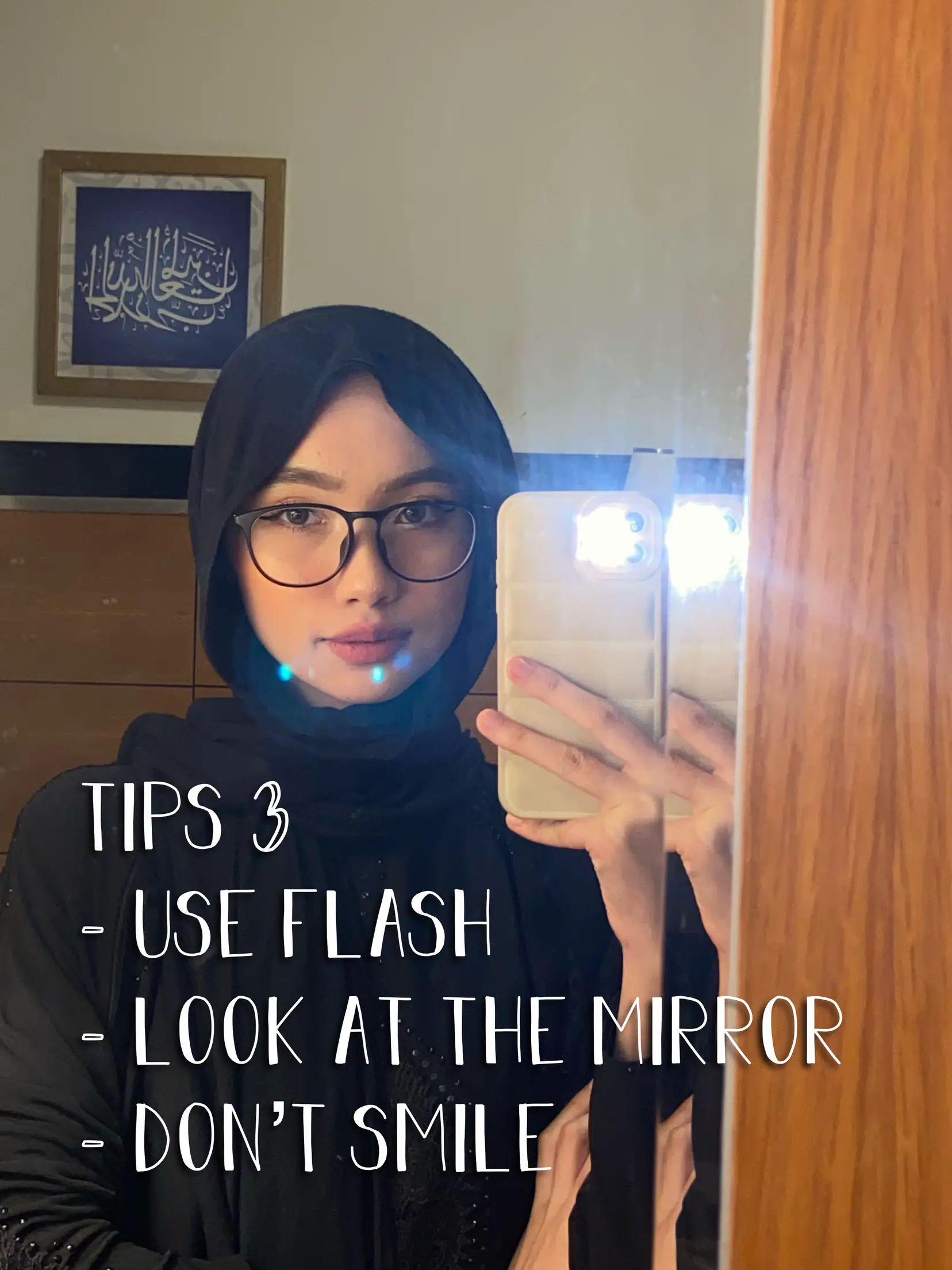 MIRROR SELFIE POSE TUTORIAL | Galeri disiarkan oleh diba | Lemon8