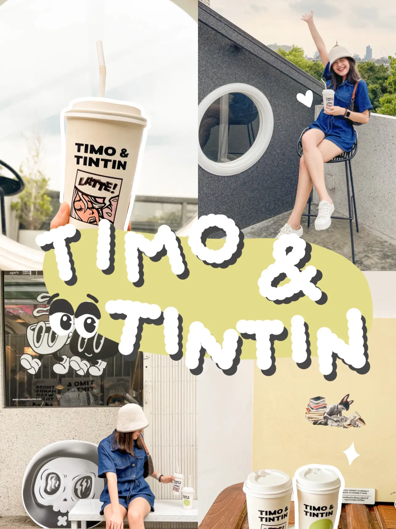 Timo and Tintin | คาเฟ่ย่านตลาดน้อย | แกลเลอรีที่โพสต์โดย Cookielsnp ...