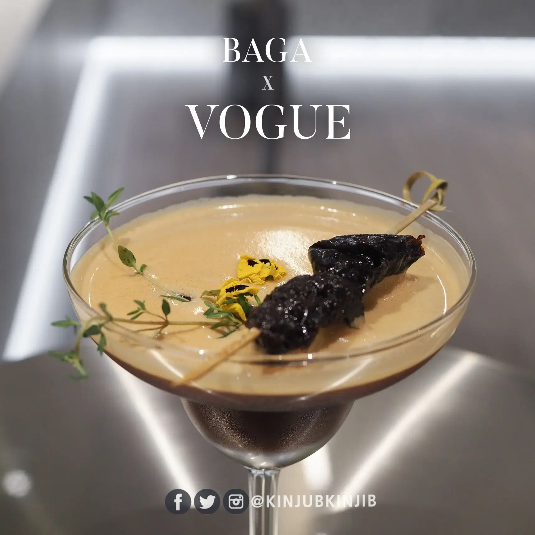 Café BAGA ออกเมนูพิเศษฉลองให้กับนิตยสาร VOUGE | แกลเลอรีที่โพสต์โดย kinjubkinjib | Lemon8