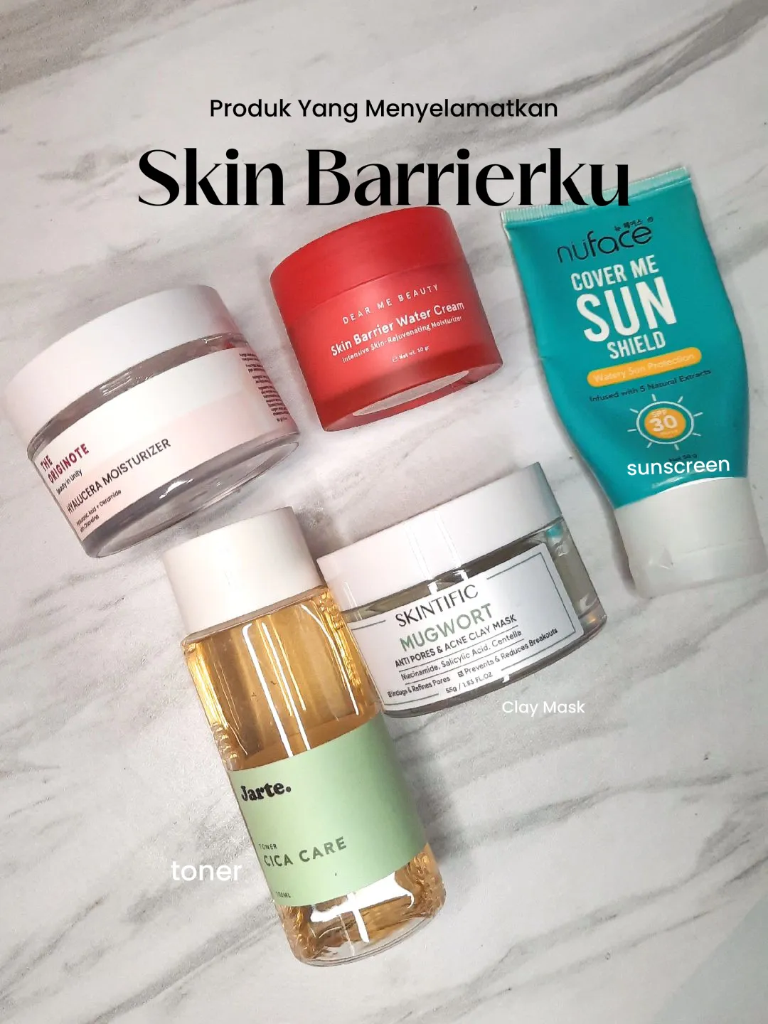 Produk Yang Aku Pakai Untuk Skin Barrier 🎀 ️‍🔥⋆｡˚ | Galeri diposting ...