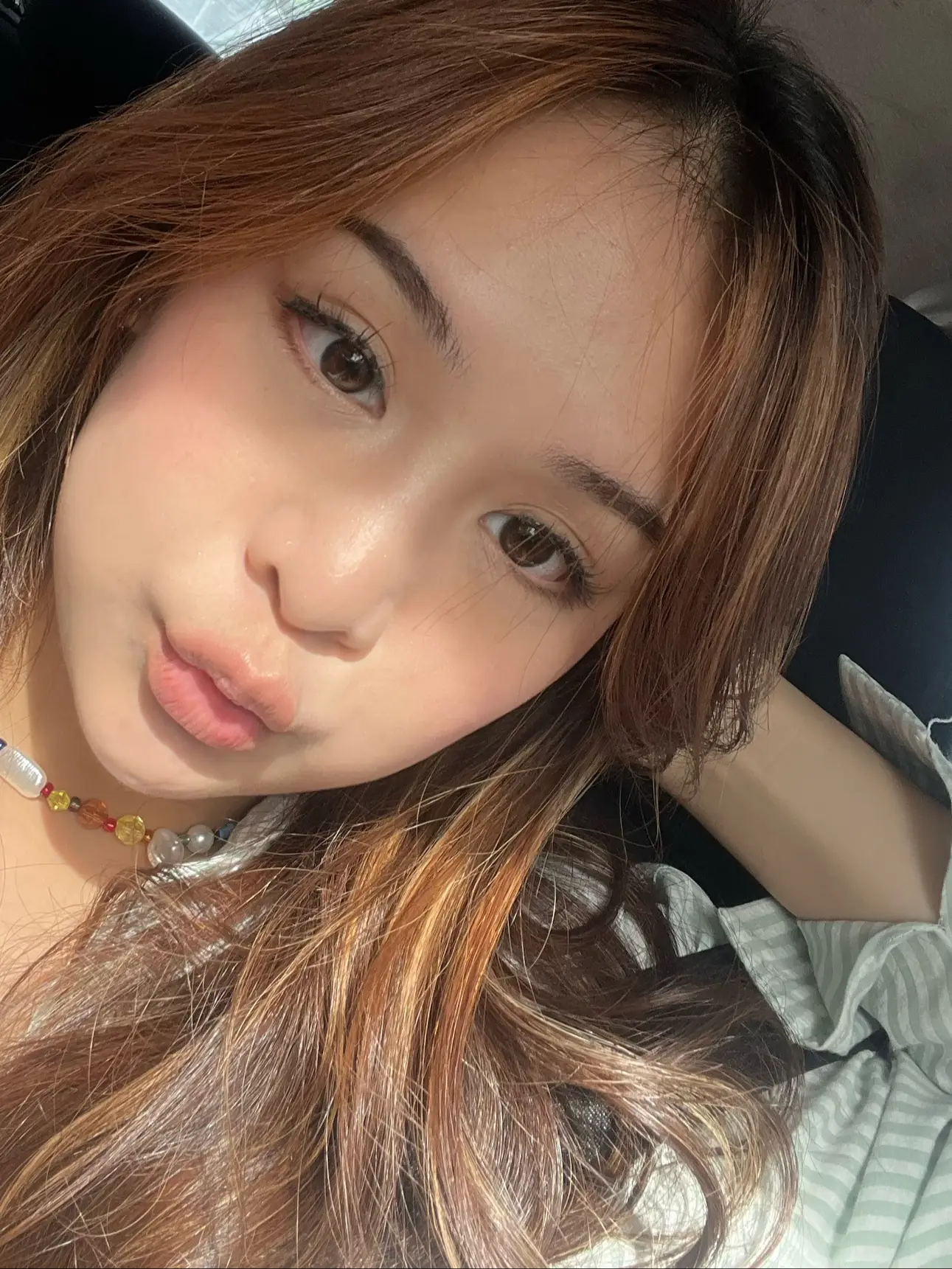 รีวิวคอนแทคเลนส์ Many Lens รุ่น Wendy brown 💌 | แกลเลอรีที่โพสต์โดย Momo | Lemon8