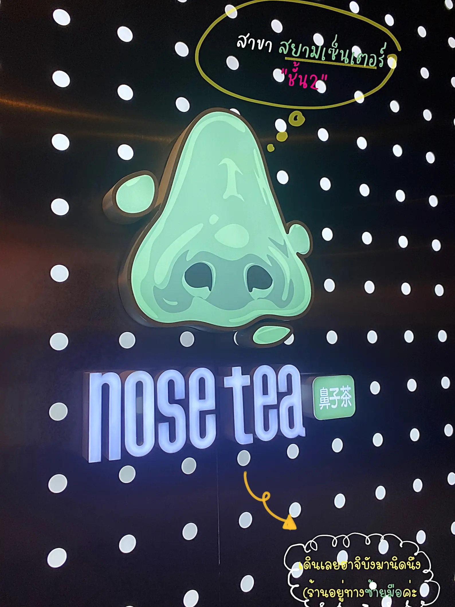 NOSE TEA 💚🧋ชานมไข่มุกที่มีกระแสที่สุดในตอนนี้ | แกลเลอรีที่โพสต์โดย ...