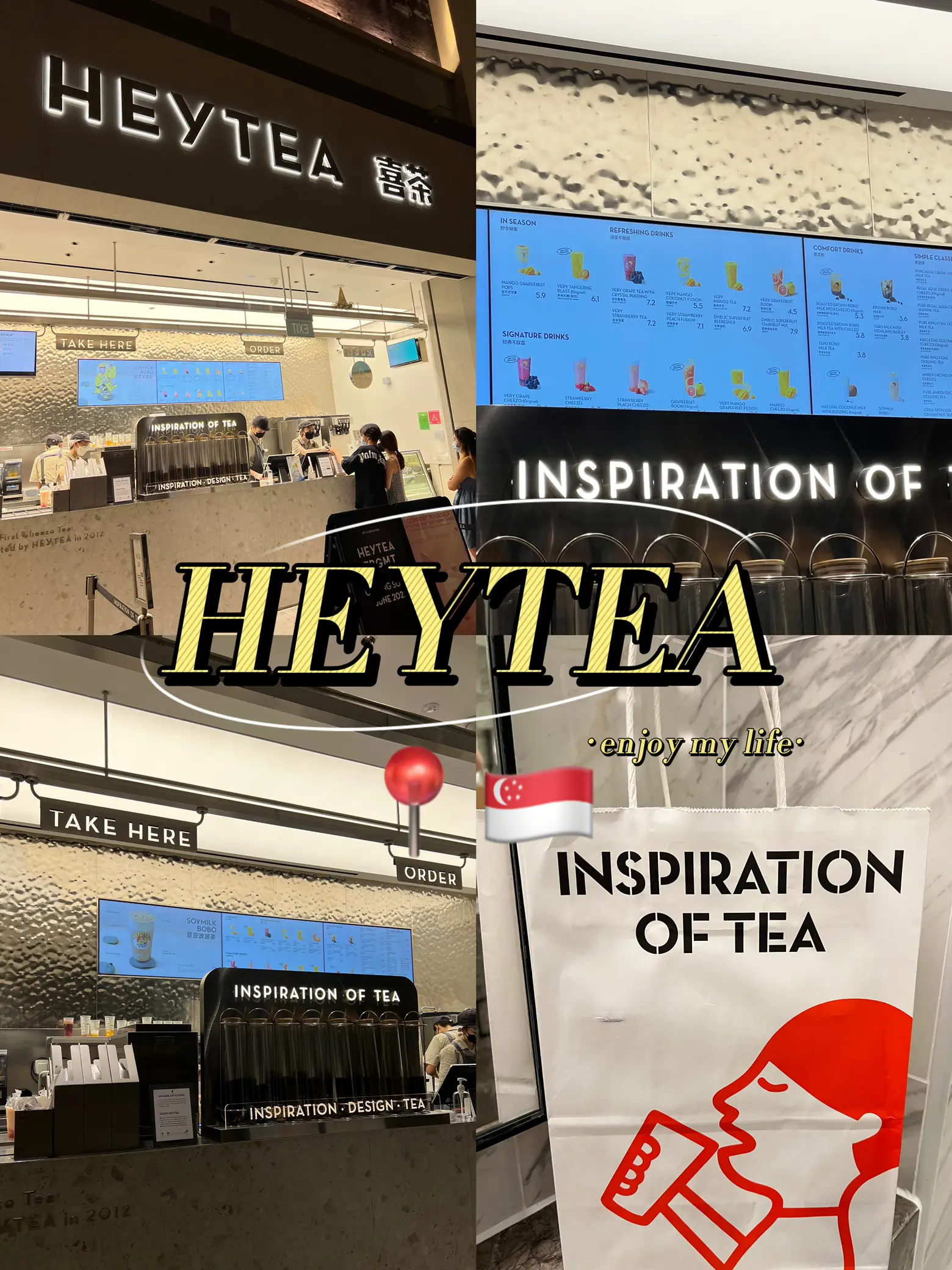 One of the Best Drink 🥤HEYTEA @ Marina Bay Sands🇸🇬 | Gallery posted by ...