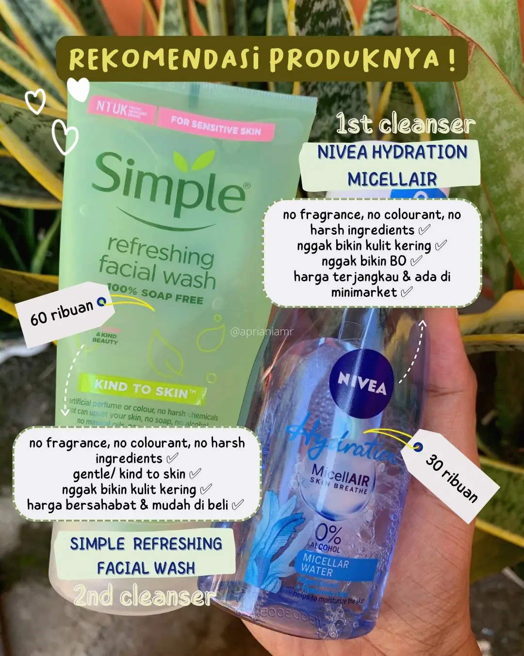 KENAPA SIH HARUS DOUBLE CLEANSING ? | Galeri diposting oleh Apri | Lemon8