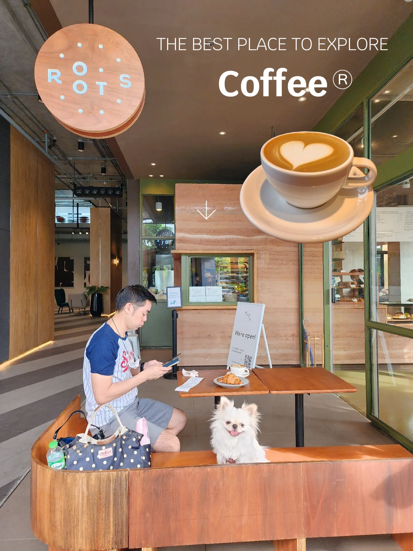 Roots ไม่ได้มีดีแค่กาแฟ!! | แกลเลอรีที่โพสต์โดย n.🤍 | Lemon8