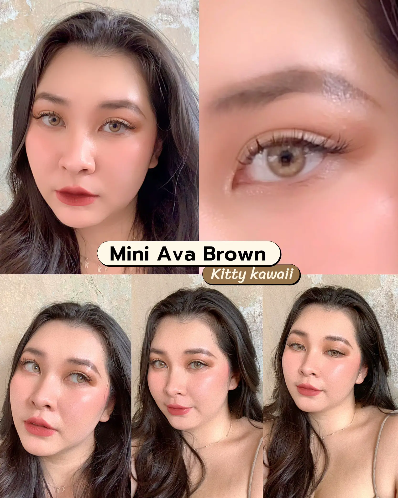 แจกลายคอนเทคเลนส์สายฝอ สวย นัว ไม่โป๊ะ! | แกลเลอรีที่โพสต์โดย Yokmoki | Lemon8