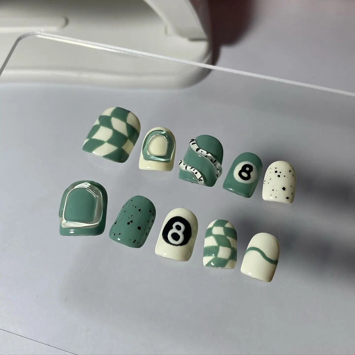 Total Nail Pattern No. 8 Design by Ver nails club | Gallery posted by ...