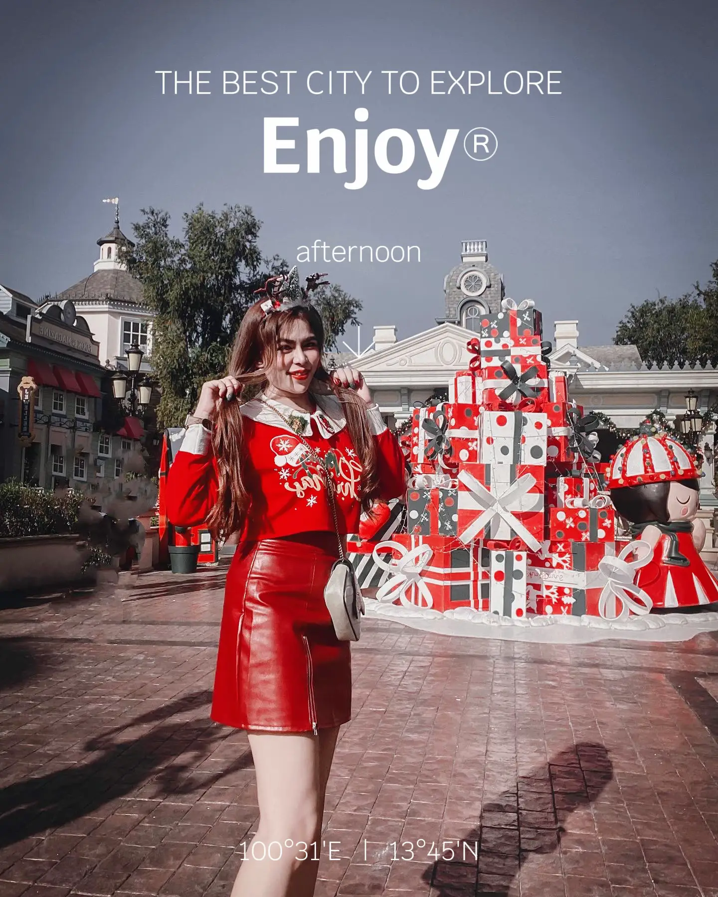 คริสมาสนี้มาถ่ายรูปช็อกโกแลตวิลล์กันนะ | แกลเลอรีที่โพสต์โดย Fon Ploypatcha | Lemon8