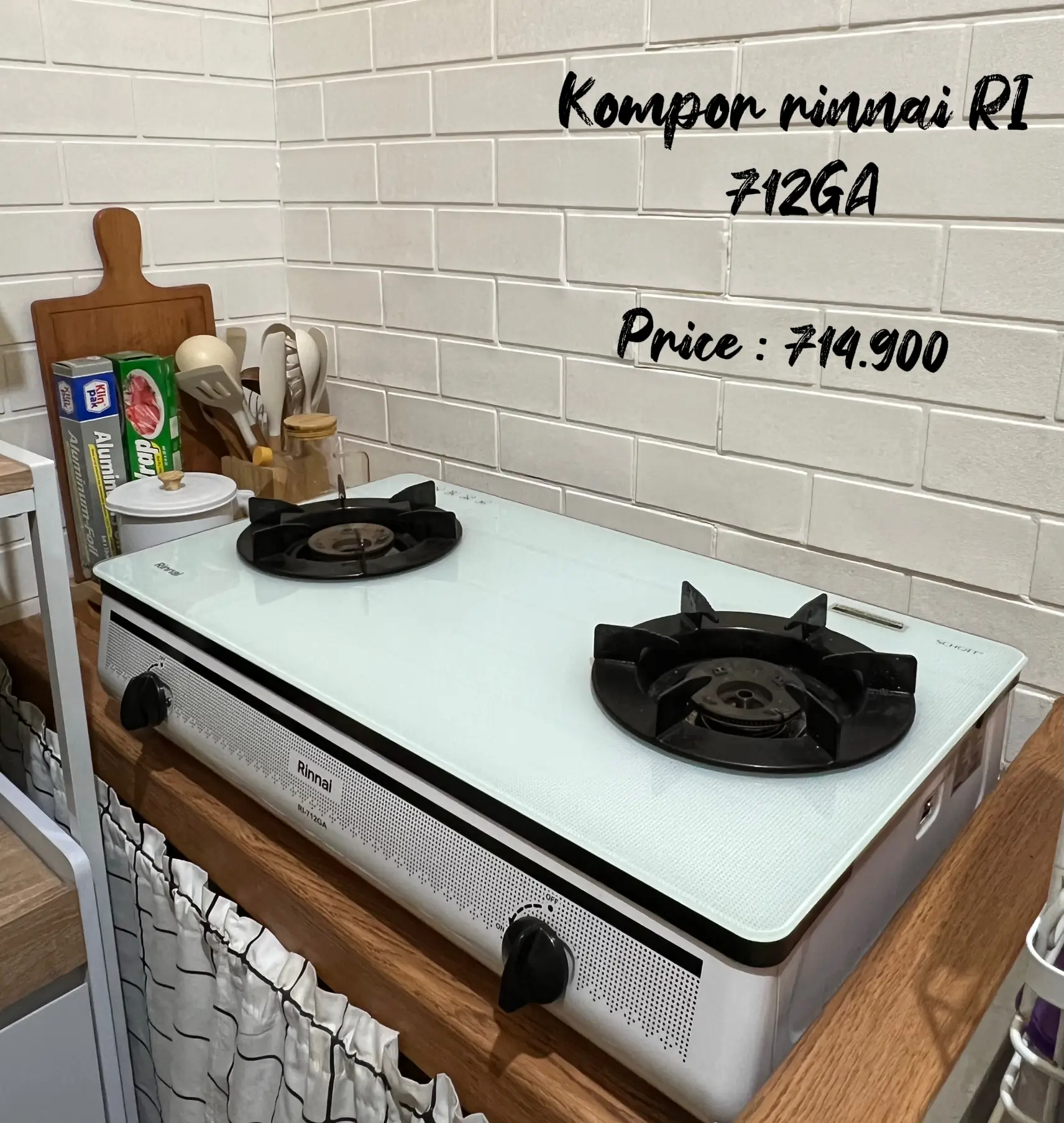 Kompor Gas Aesthetic Design | แกลเลอรีที่โพสต์โดย Myhome 🧚🏻‍♀️ | Lemon8