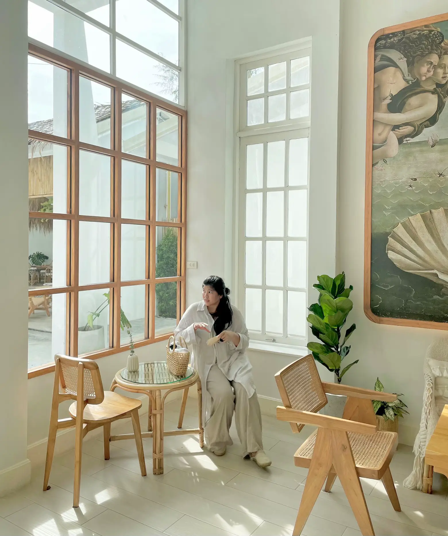 Vongole beach cafe., คาเฟ่ติดทะเล สวยเกินนนน~ | แกลเลอรีที่โพสต์โดย kwangzhou___u | Lemon8