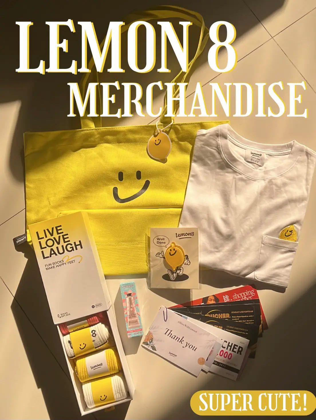 WHAT’S INSIDE LEMON 8 SOIREE MERCH?🍋 | แกลเลอรีที่โพสต์โดย Charmine🤍 ...