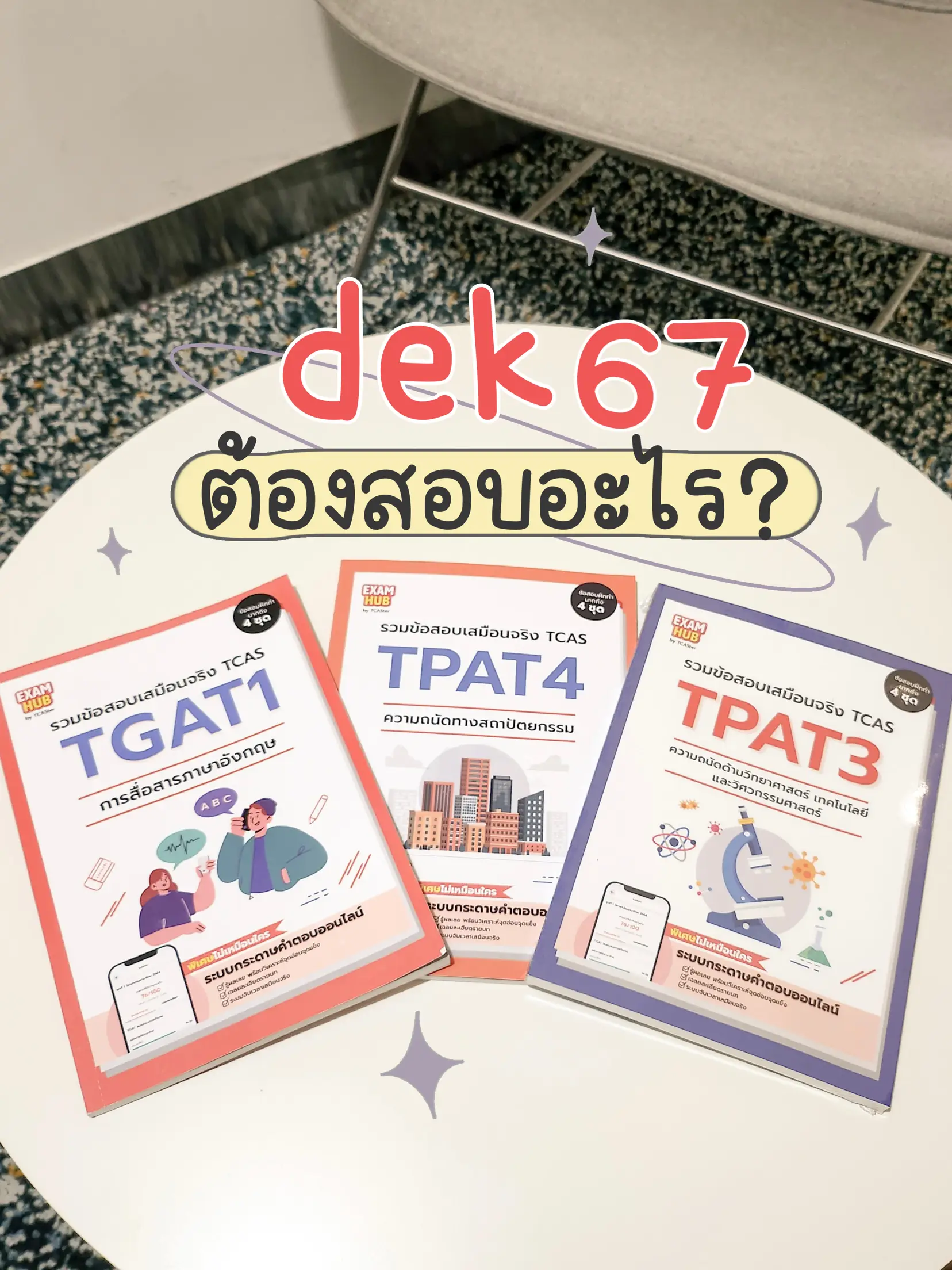 แจกติวฟรี‼️ #dek67 เตรียมสอบเข้ามหาลัยต้องดู | แกลเลอรีที่โพสต์โดย maruku.blog | Lemon8