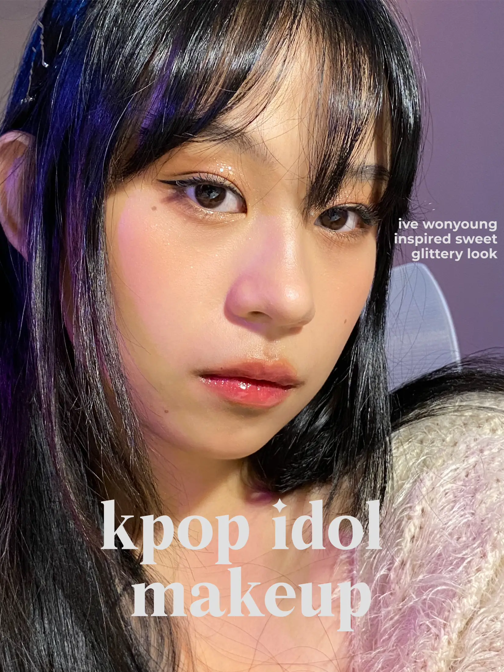 kpop idol makeup: ive jang wonyoung inspired 🌸 | แกลเลอรีที่โพสต์โดย irenebot | Lemon8