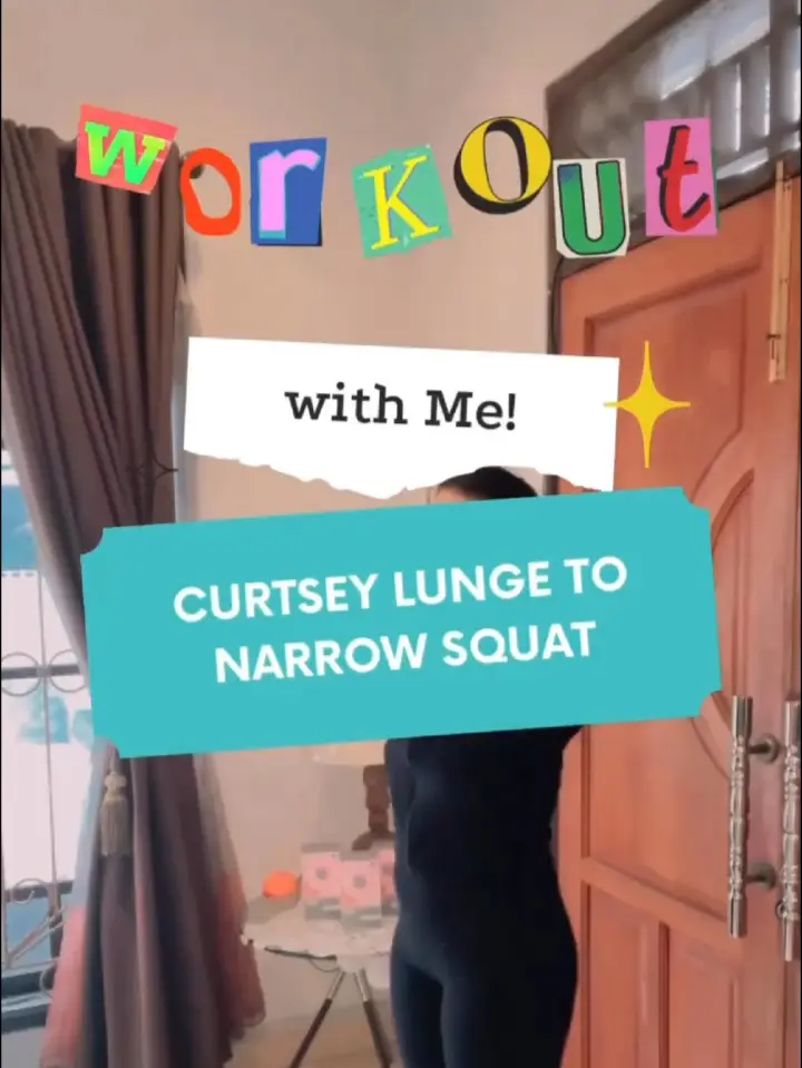 Workout with me Day 42/😁 | วิดีโอที่เผยแพร่โดย wijayamonika | Lemon8