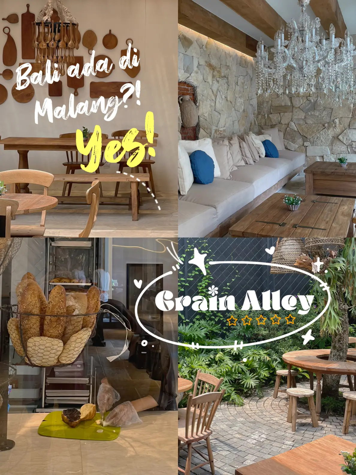 Grain Alley - Bali Vibes @Malang | Galeri diposting oleh Evelyn | Lemon8
