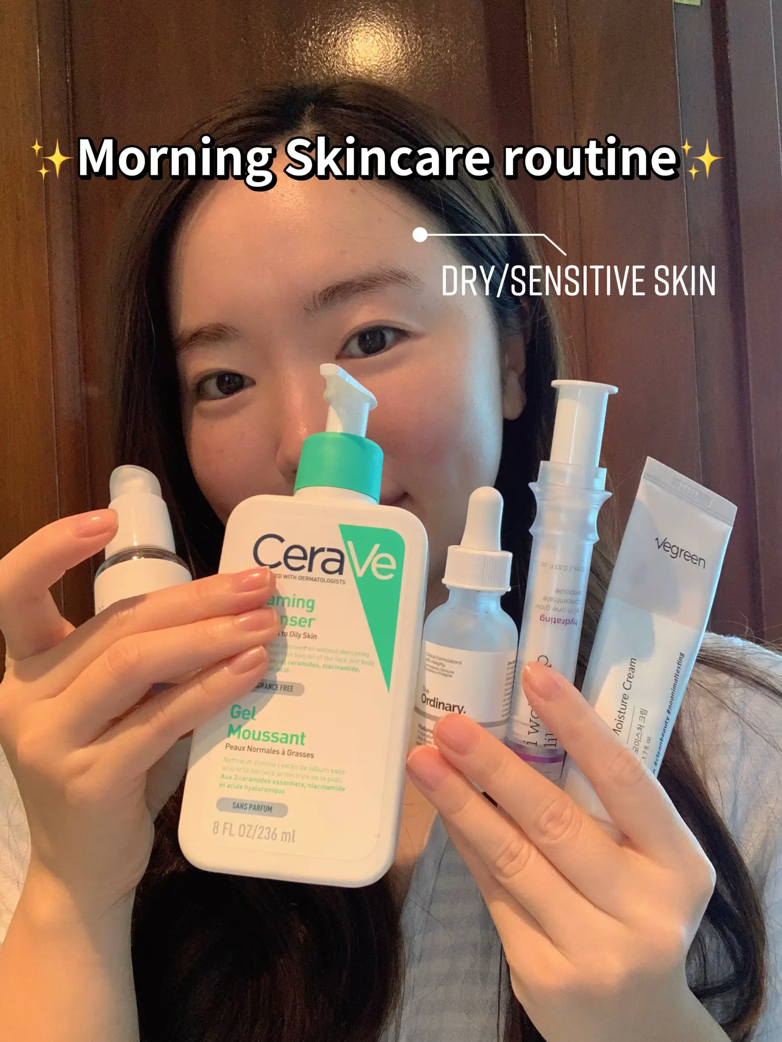 Sensitive/dry skin morning skincare routine 🧖🏻‍♀️🧴 | แกลเลอรีที่โพสต์ ...