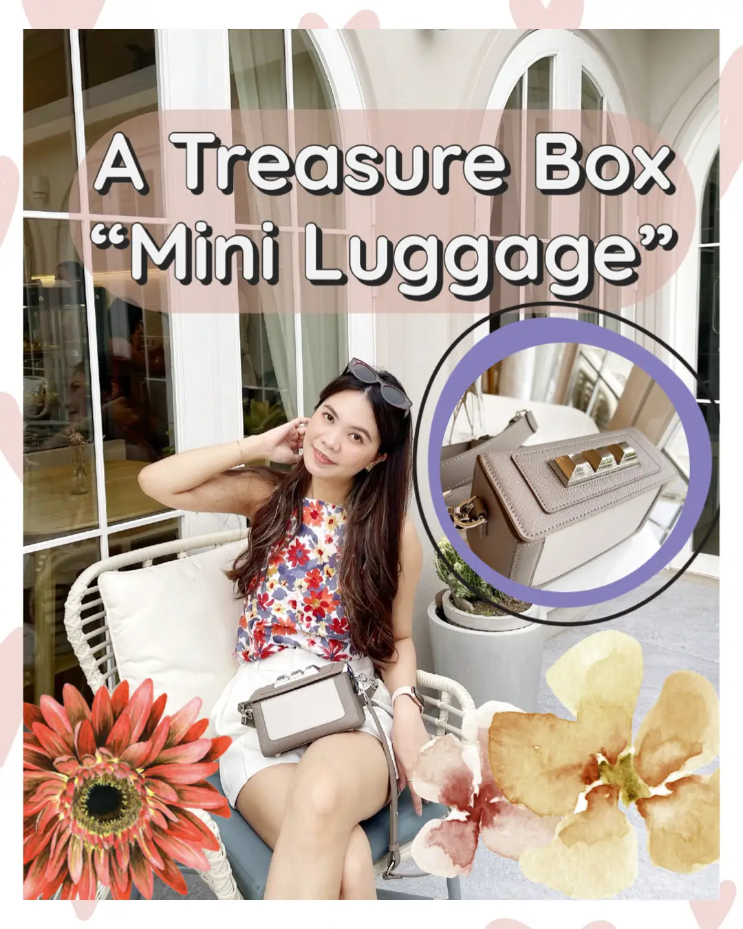 My Favorite Bag - Mini Luggage 🪞💖 | แกลเลอรีที่โพสต์โดย dreams♡ | Lemon8