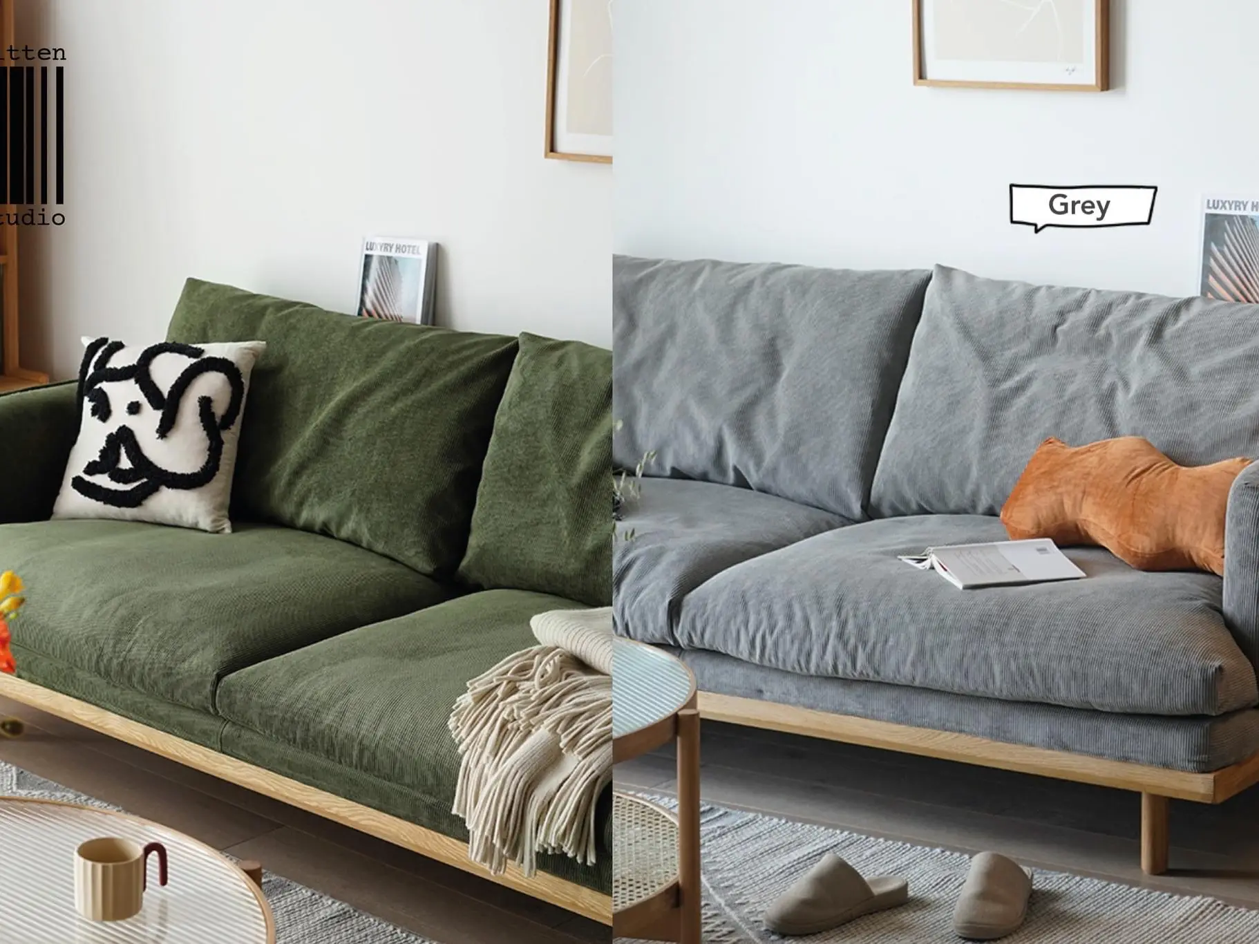 โซฟาสีขาวสุดชิค ที่เข้ากับบ้านทุกสไตล์ สายคุมโทนต้องโดน..!! | แกลเลอรีที่โพสต์โดย Mitten Studio ...