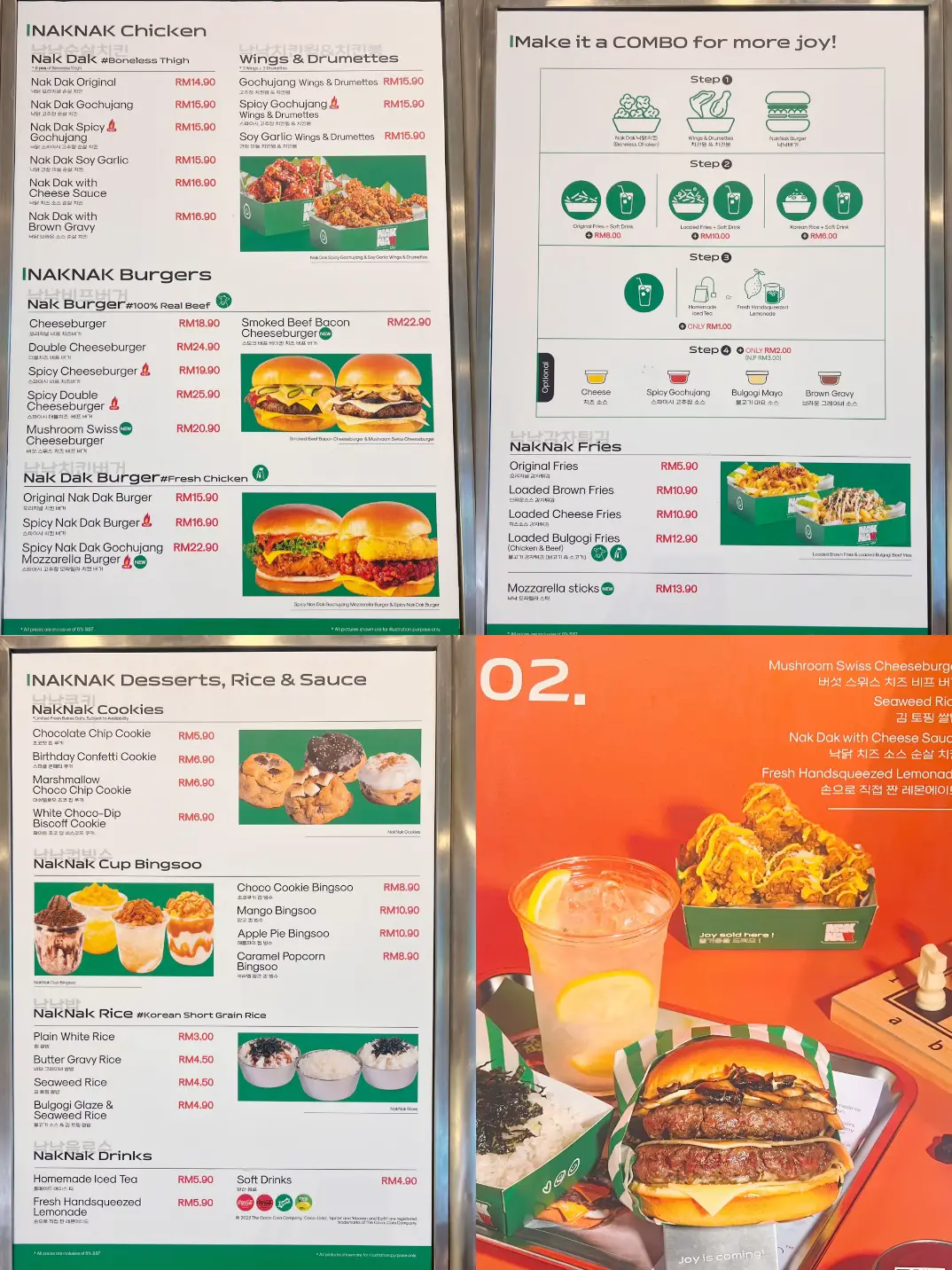 NakNak Korean Fast Food Finally In Malaysia🍔🍟 | Galeri disiarkan oleh Caris | Lemon8