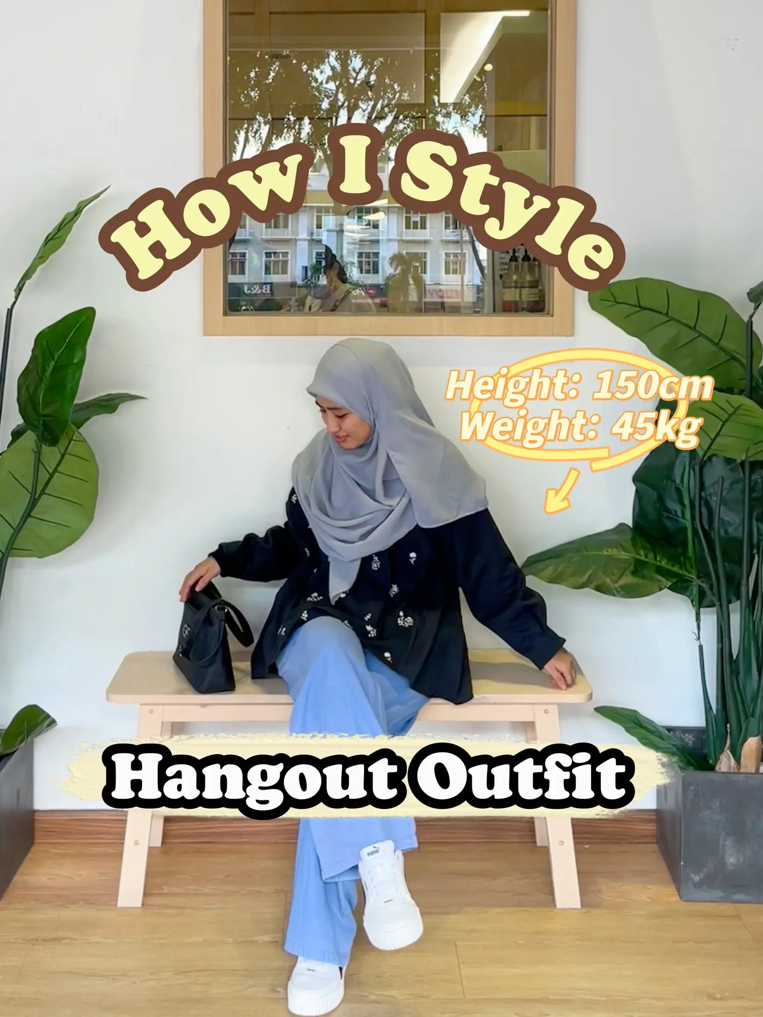 How I Style Hangout Outfit 👗 | แกลเลอรีที่โพสต์โดย nrbaizat | Lemon8