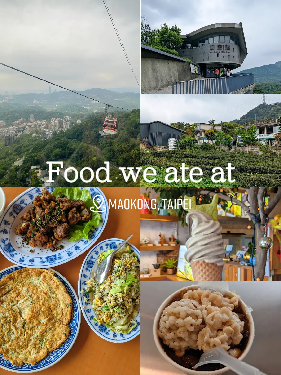 Eats at Maokong - tea infused dishes & desserts | Gallery posted by ...