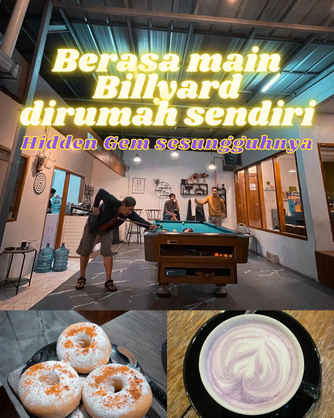 Ke cafe nongkrong Ke cafe main billyard | Galeri diposting oleh ...