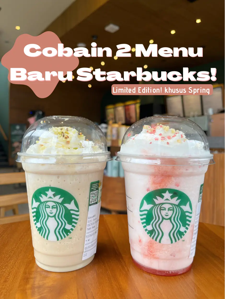 🤔Nyobain 2 Menu Baru Starbucks😍 Limited Edition‼️ | Galeri diposting ...