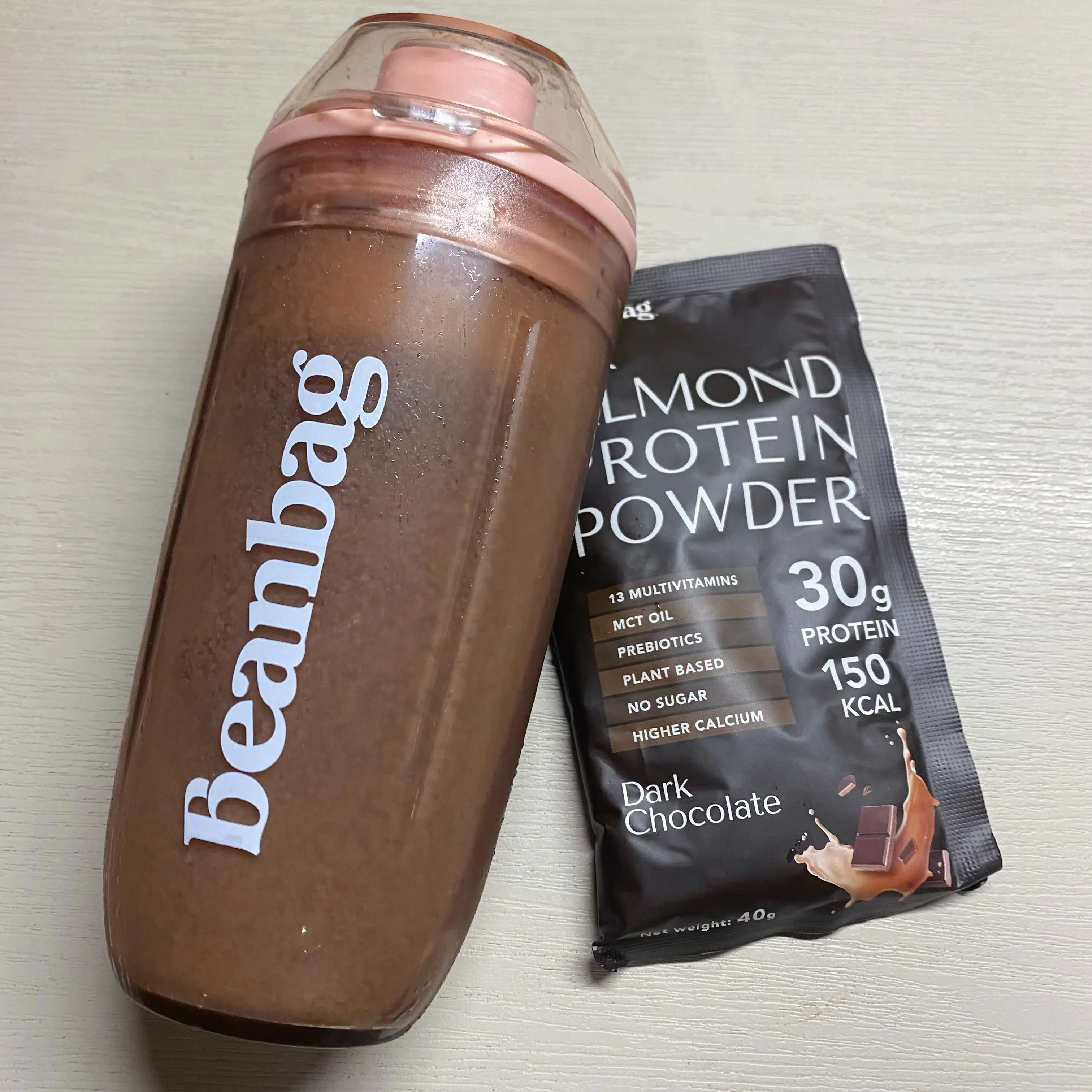 ถ้าให้ลองอัลมอนด์โปรตีนแล้วจะติดใจ | แกลเลอรีที่โพสต์โดย bass_healthy | Lemon8