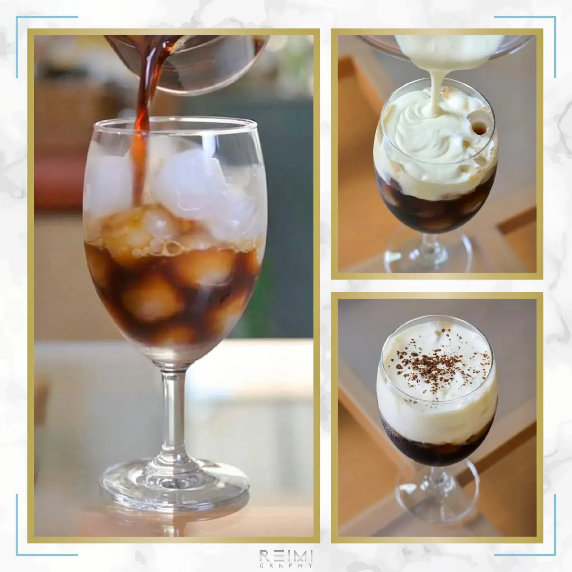 ☕ สูตรกาแฟ 𝗘𝗶𝗻𝘀𝗽𝗮̈𝗻𝗻𝗲𝗿 ที่กำลัง ฮิตในเกาหลี 🇰🇷 | แกลเลอรีที่โพสต์โดย REIMIGRAPHY | Lemon8