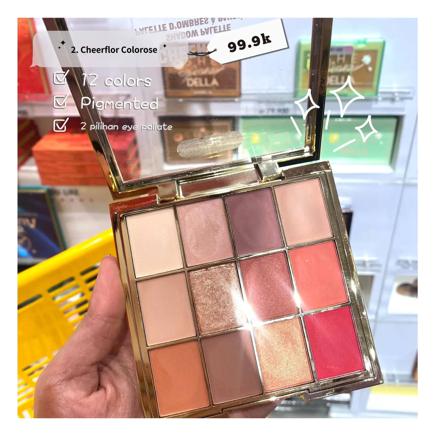 EYESHADOW MURAH UNDER 100K DI KKV INDONESIA! | Galeri diposting oleh ...