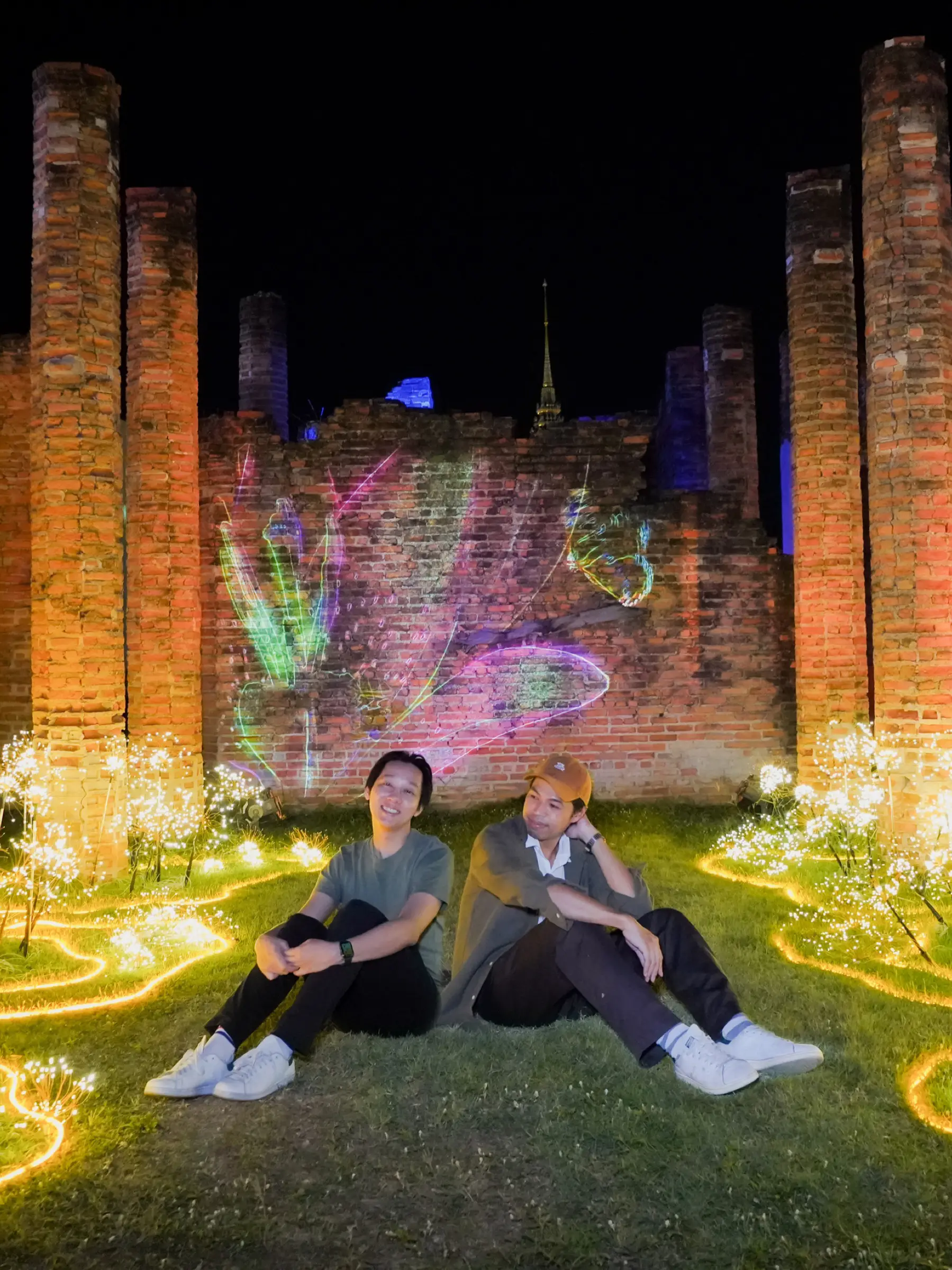 Ancient City Light Phase 2023 "Fine Night Butterfly with Flowers"🦋🌼 ...