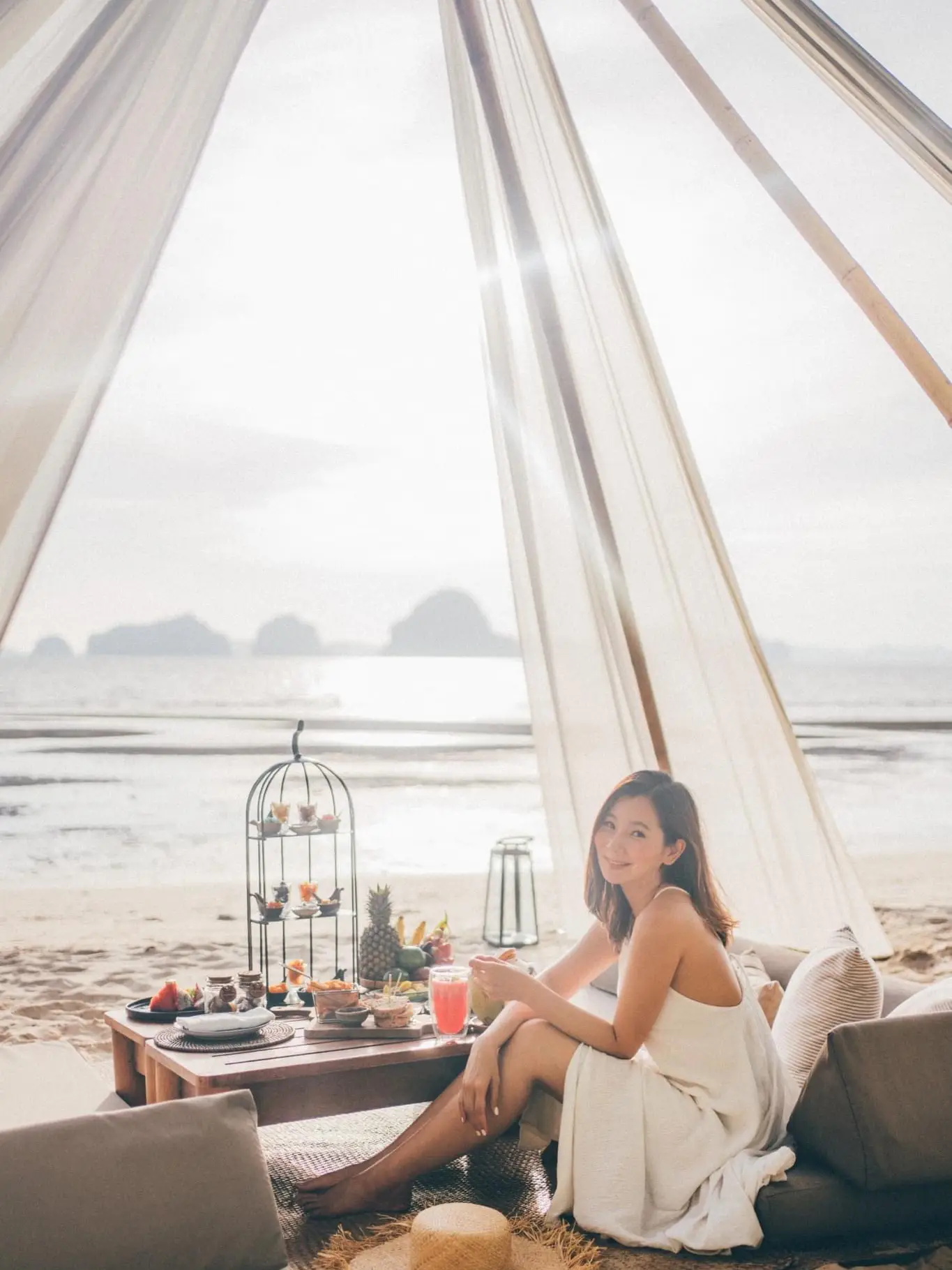 ที่สุดของบรรยากาศพระอาทิตย์ตกและอาหารอร่อ ทับแขก กระบี่⛰️🏝️ | แกลเลอรีที่โพสต์โดย Whenwewander ...