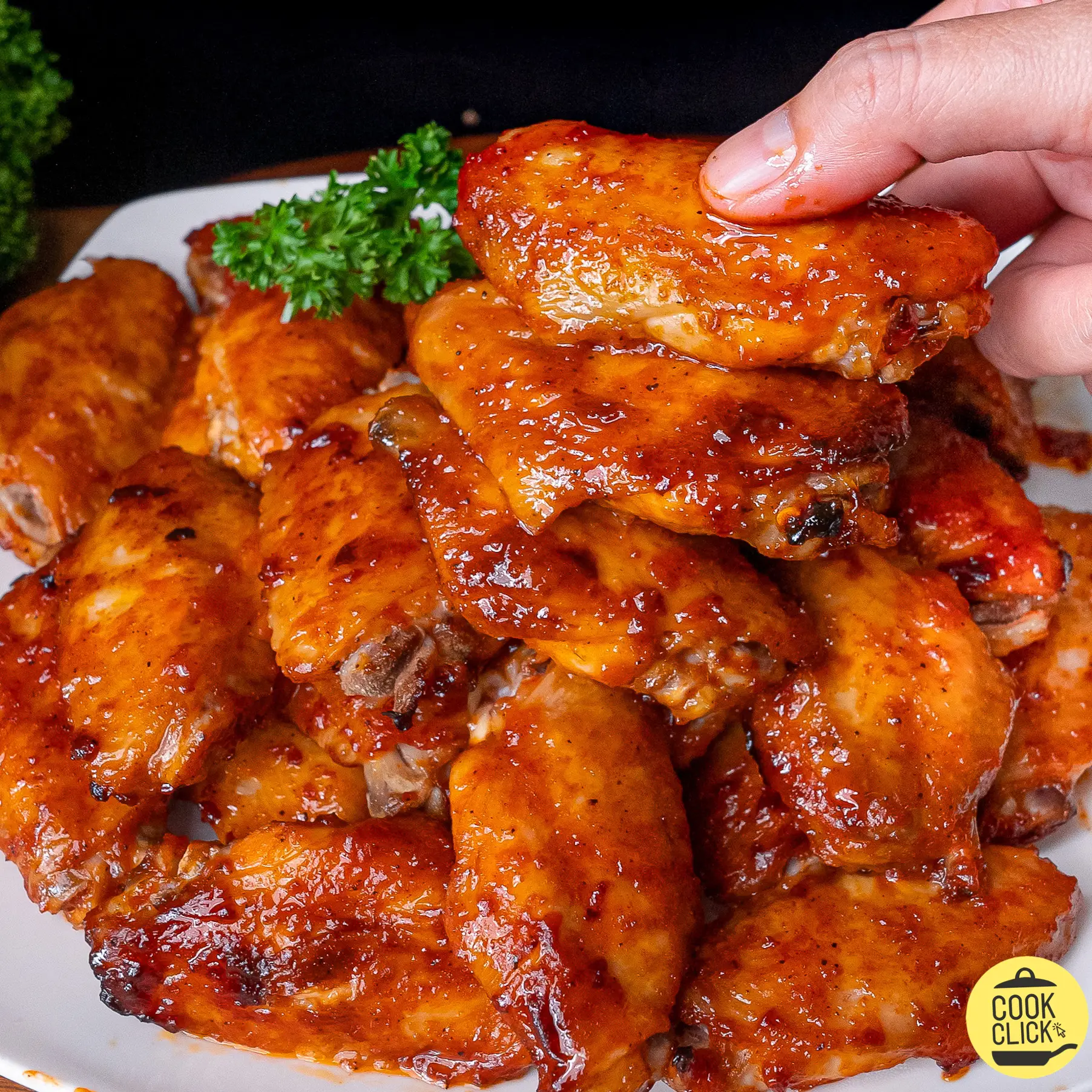 ปีกไก่บาร์บีคิว | แกลเลอรีที่โพสต์โดย @Boy CookClick | Lemon8