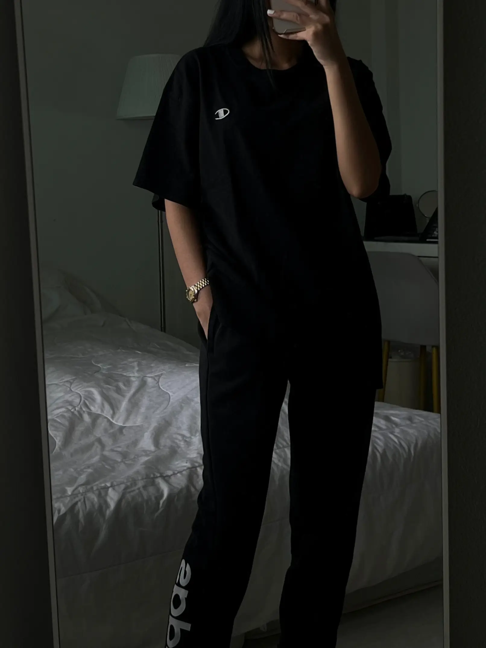 OOTD: ALL BLACK OUTFIT🖤 | แกลเลอรีที่โพสต์โดย Pioyyy | Lemon8