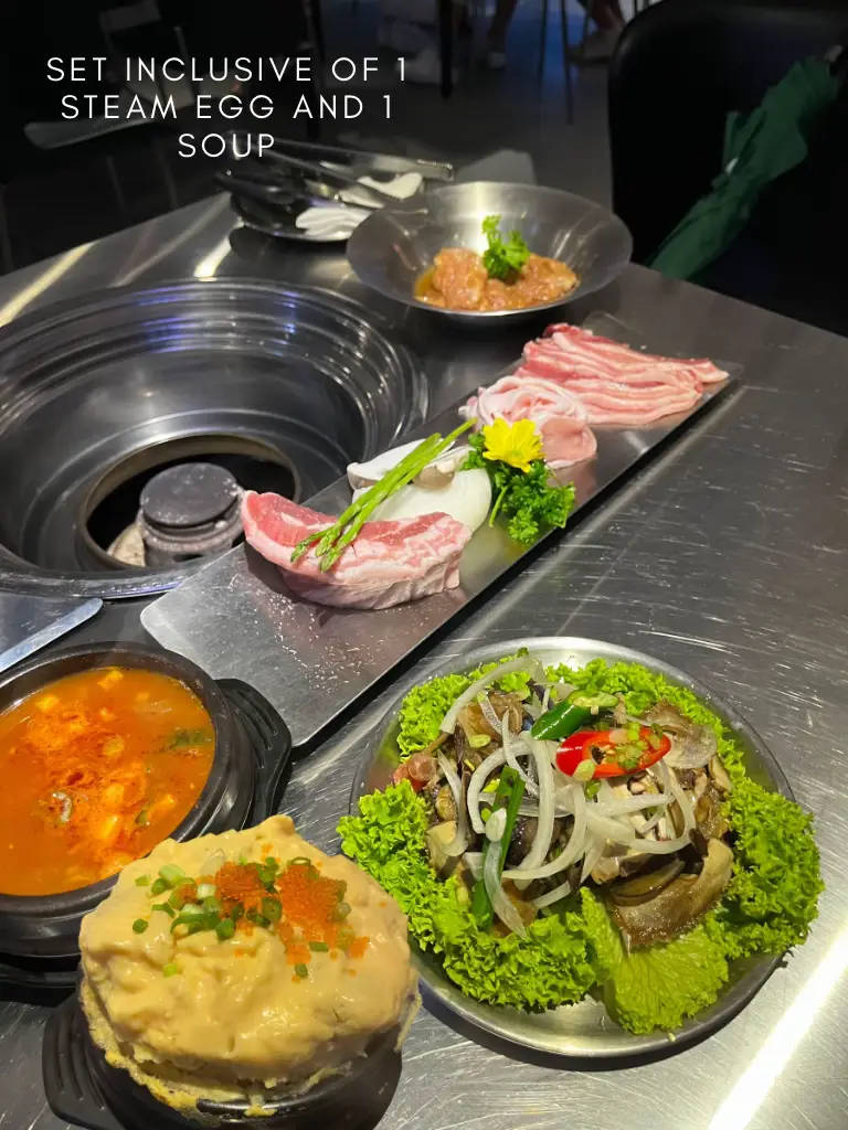 FREE raw-marinated crab⁉️Overrated KBBQ @daejim.sg🤐 | Gallery posted by ...