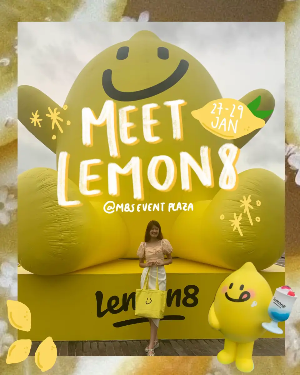 meet lemon8 this weekend at MBS!! 💛🍋☁️ | Gallery posted by rachel ⛅️ | Lemon8