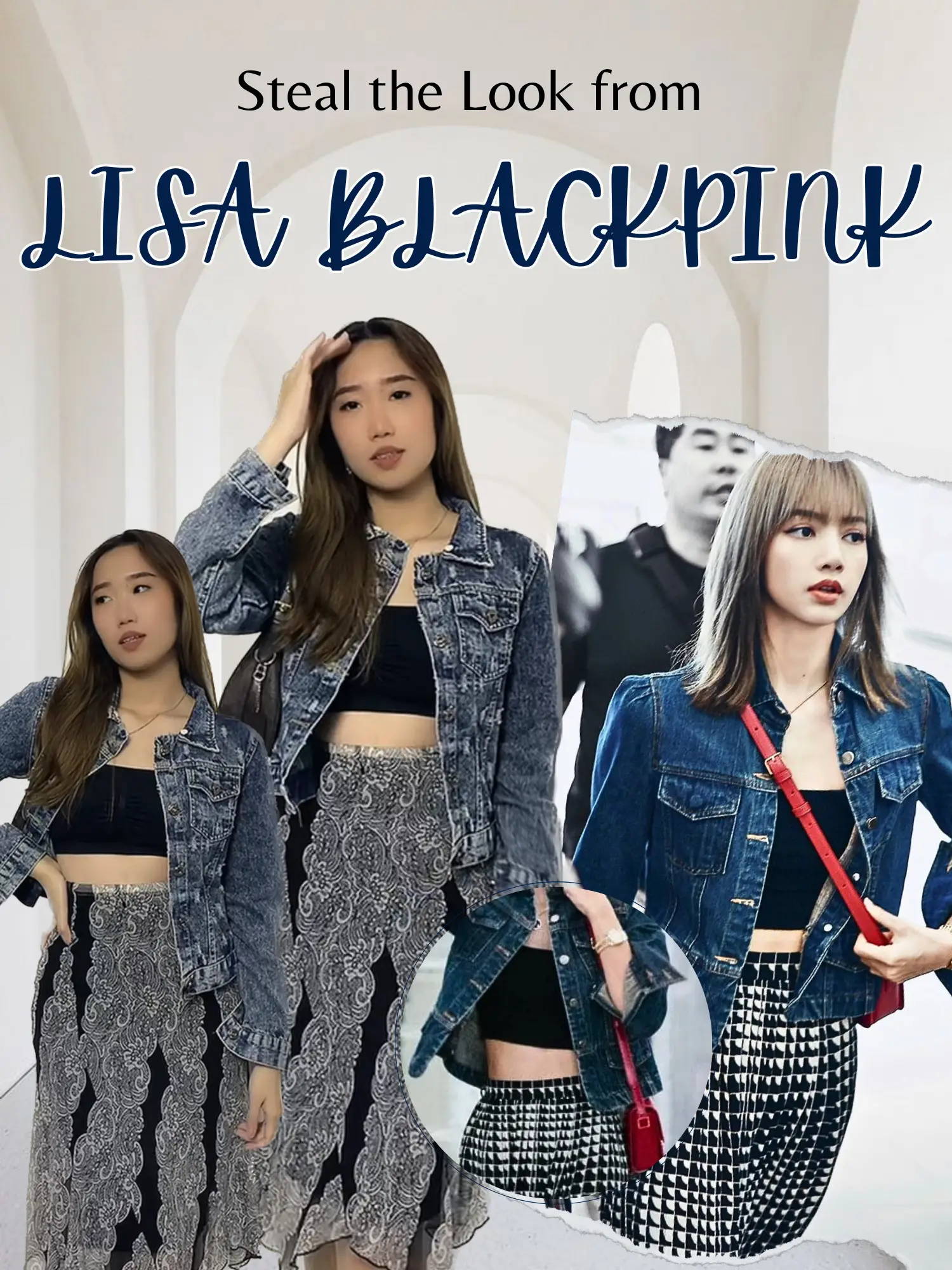 STEAL THE LOOK FROM LISA BLACKPINK 💙 | Galeri diposting oleh ...