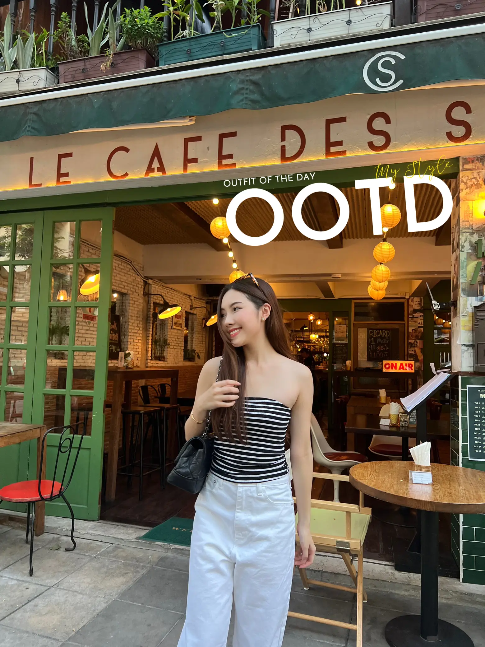 #ootd เกาะอกตัวโปรด🌼🥂 (ep12) | แกลเลอรีที่โพสต์โดย ting (ถิง) 🌈💕 | Lemon8