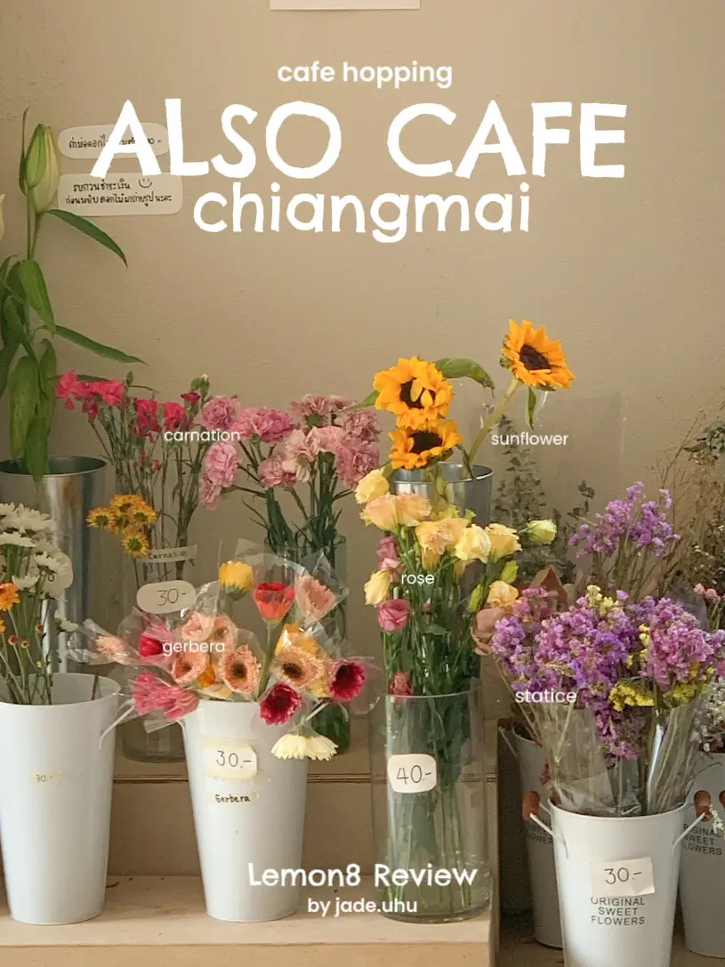 💐🥤พาทัวร์ ALSO CAFE พร้อมแชร์ไอเดียถ่ายรูปง่ายๆ 📸 | แกลเลอรีที่โพสต์โดย jade.uhu | Lemon8