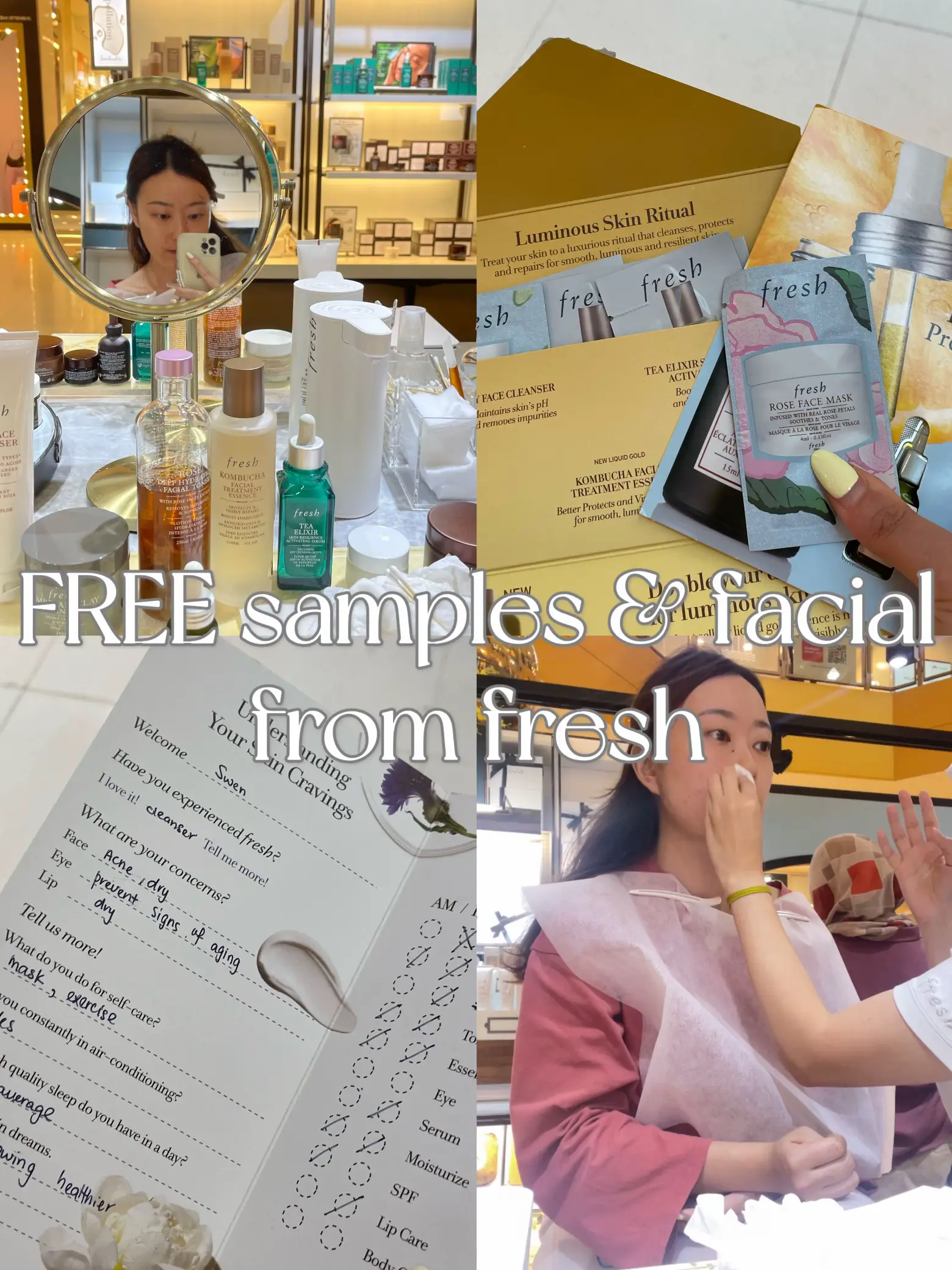 🇲🇾free samples & facial from Fresh? | Galeri disiarkan oleh doudousis 👯 ...